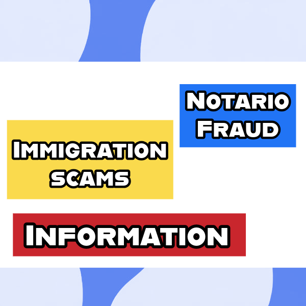 Immigration Scams and Notario Fraud Information - MIRA Coalition